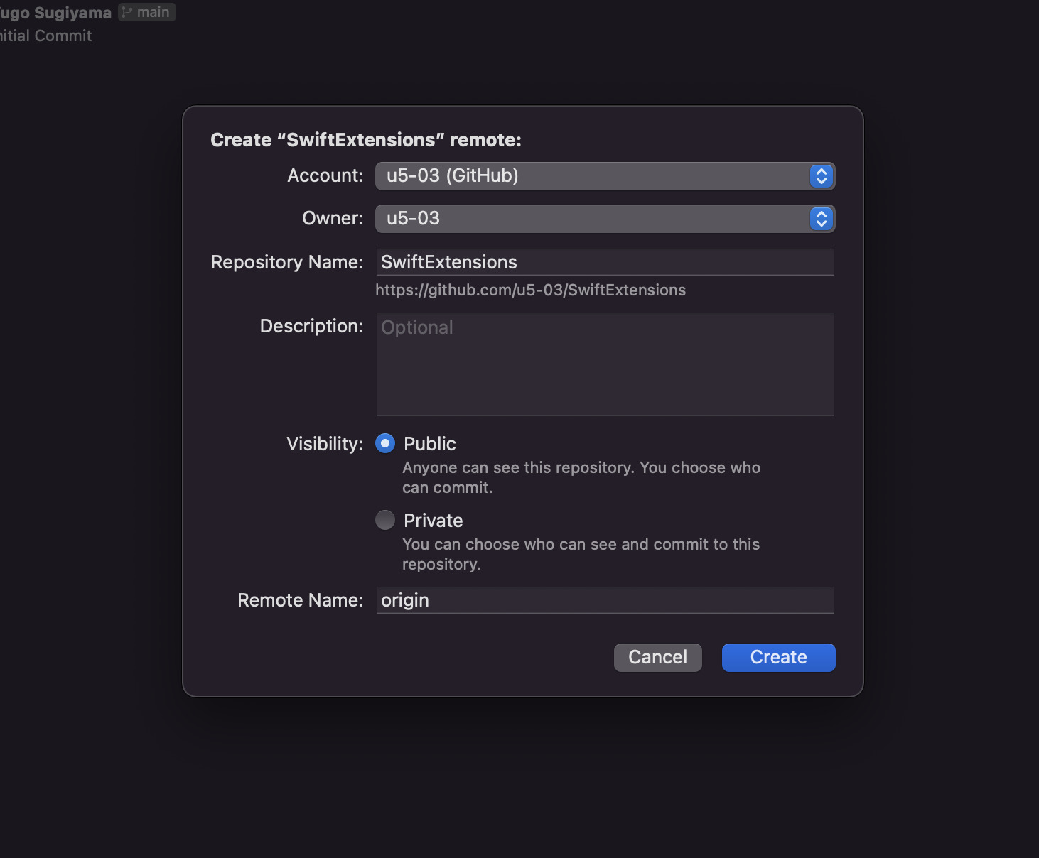 Publish Local Package from Xcode as Package｜U Log SugiyのLife Log