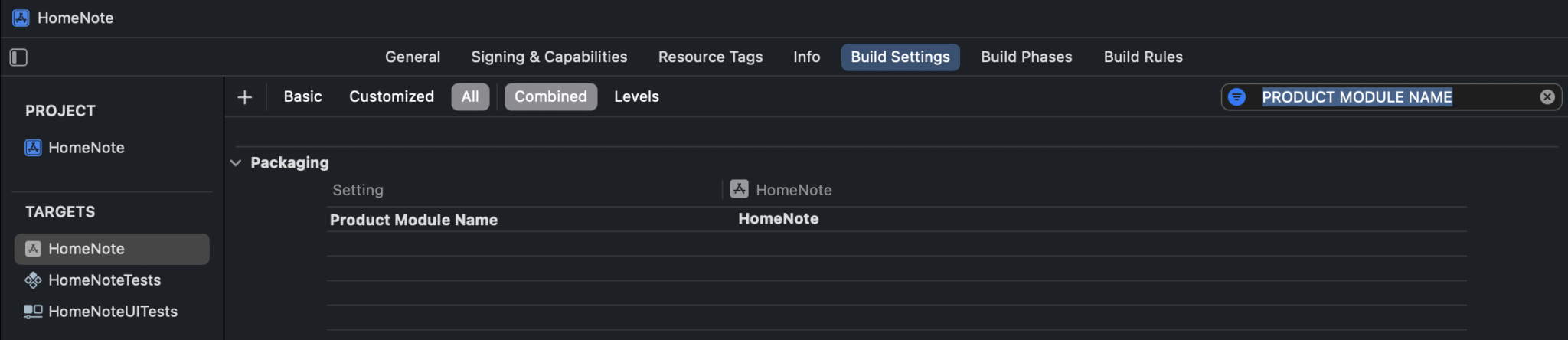 When the application name is changed for each configuration, make it possible to use the module ...